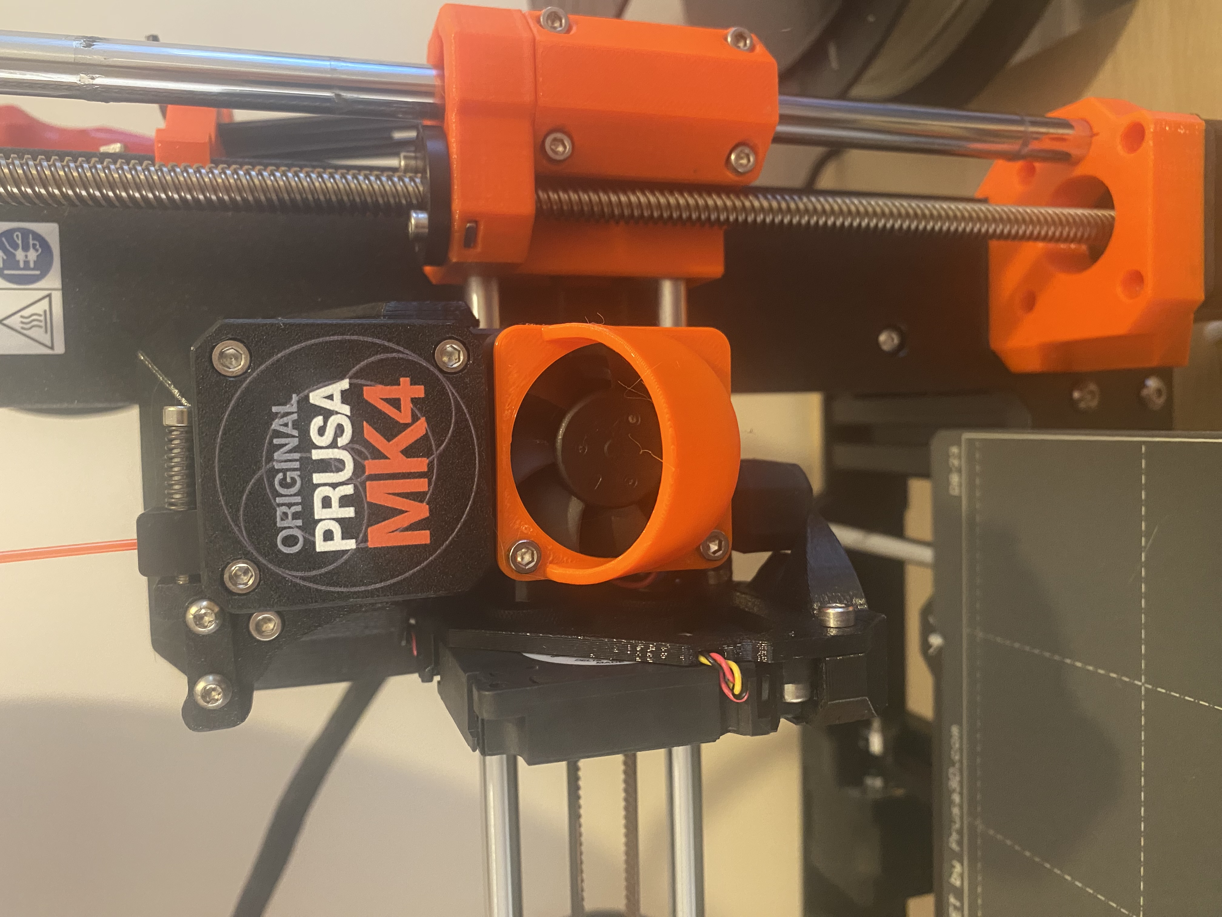 Prusa MK4 fan cover by Habony Norbert | Download free STL model ... Prusa MK4 fan cover by Habony Norbert | Download free STL model ...