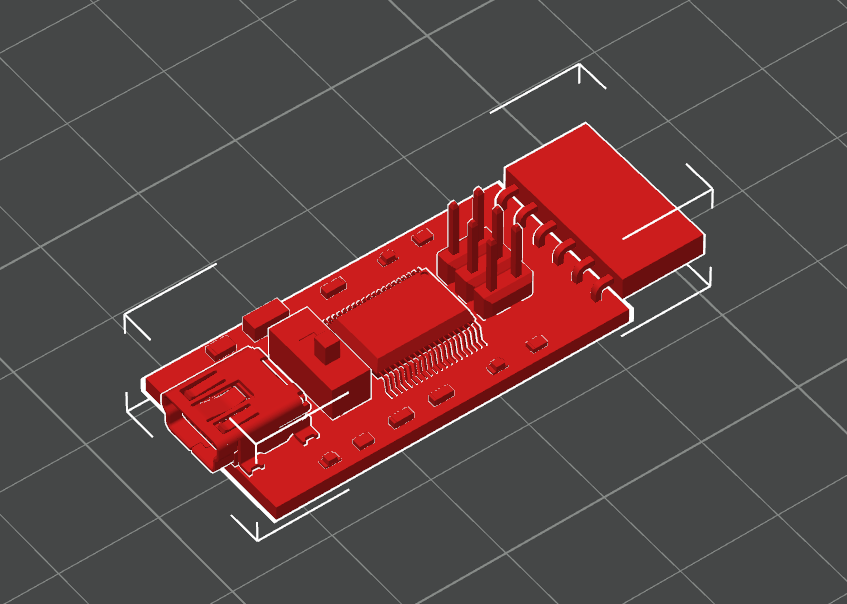 Inland FTDI Model by Christian | Download free STL model | Printables.com