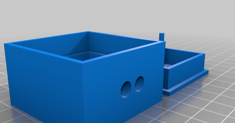 SR501 Motion Sensor Case by ebarnes | Download free STL model ...