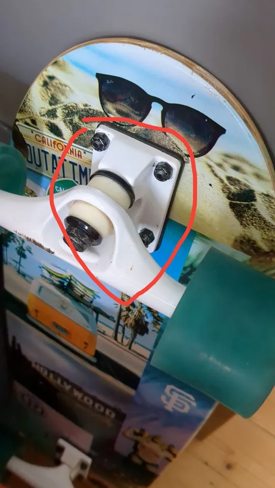 Distance Plate Longboard 4mm by Leon Leisering | Download free STL ...