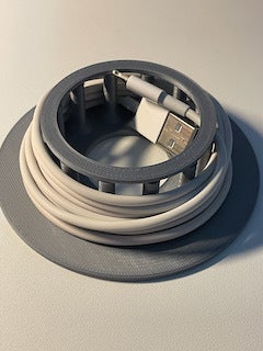 USB cable organizer by EdwardG | Download free STL model | Printables.com