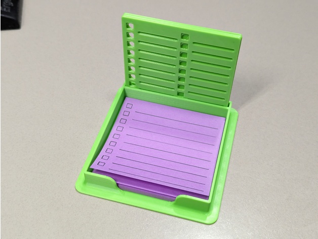 Sticky Note Stencil by Fluffy | Download free STL model | Printables.com