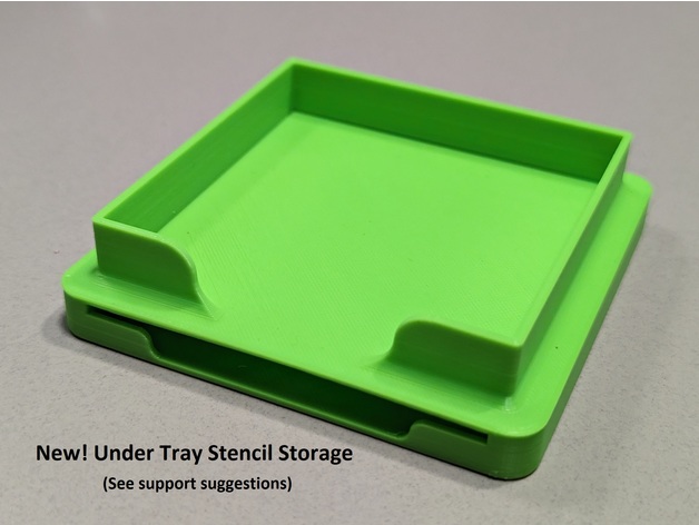 Sticky Note Stencil by Fluffy | Download free STL model | Printables.com