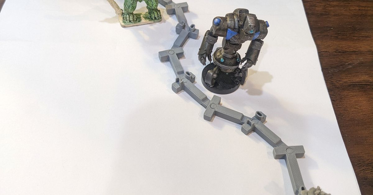 DnD 30' Articulated movement ruler Mk 2 by Craig Judy | Download free ...