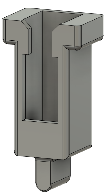 Doorway gate replacement latch by aabamzen | Download free STL model ...