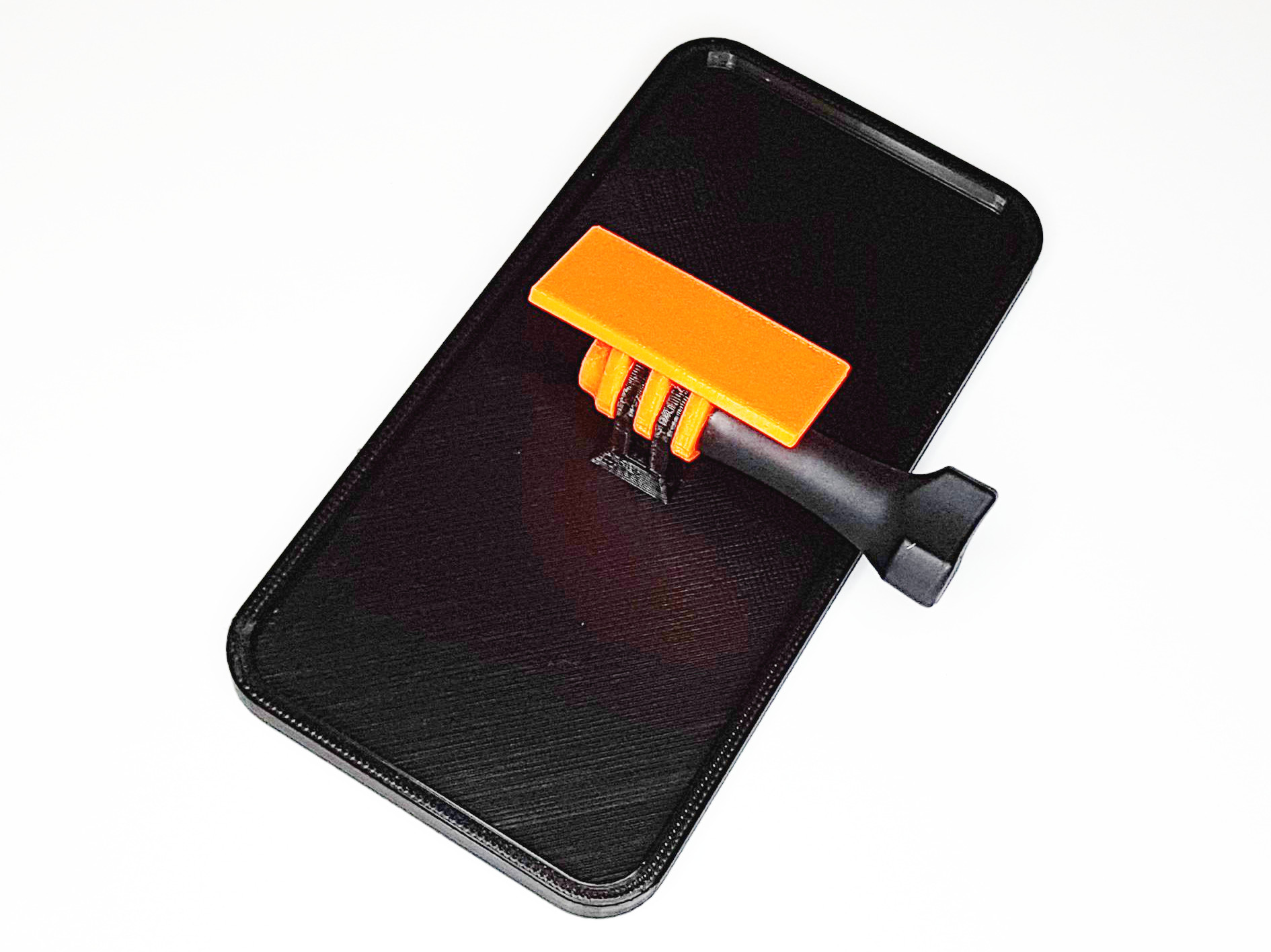 Phone holder plate to GoPro mount adapter for velcro fastener tape by ...