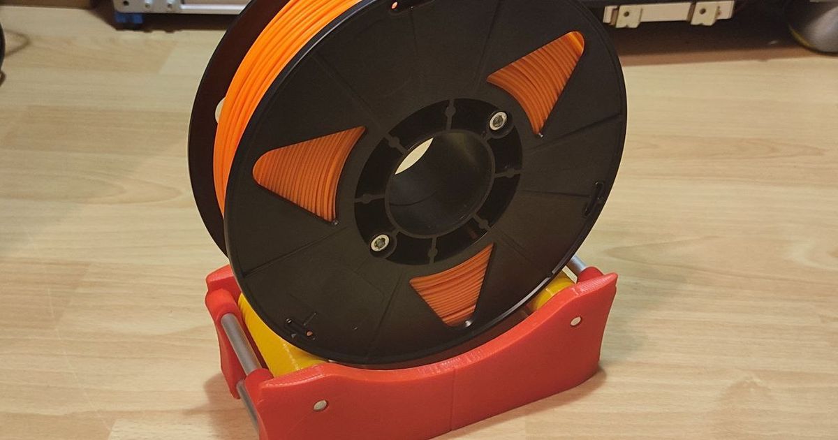 Filamet spool holder for drybox. by Dmitry Ermakov | Download free STL model | Printables.com