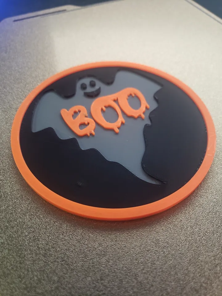 Boo Coaster by PapaBear | Download free STL model | Printables.com