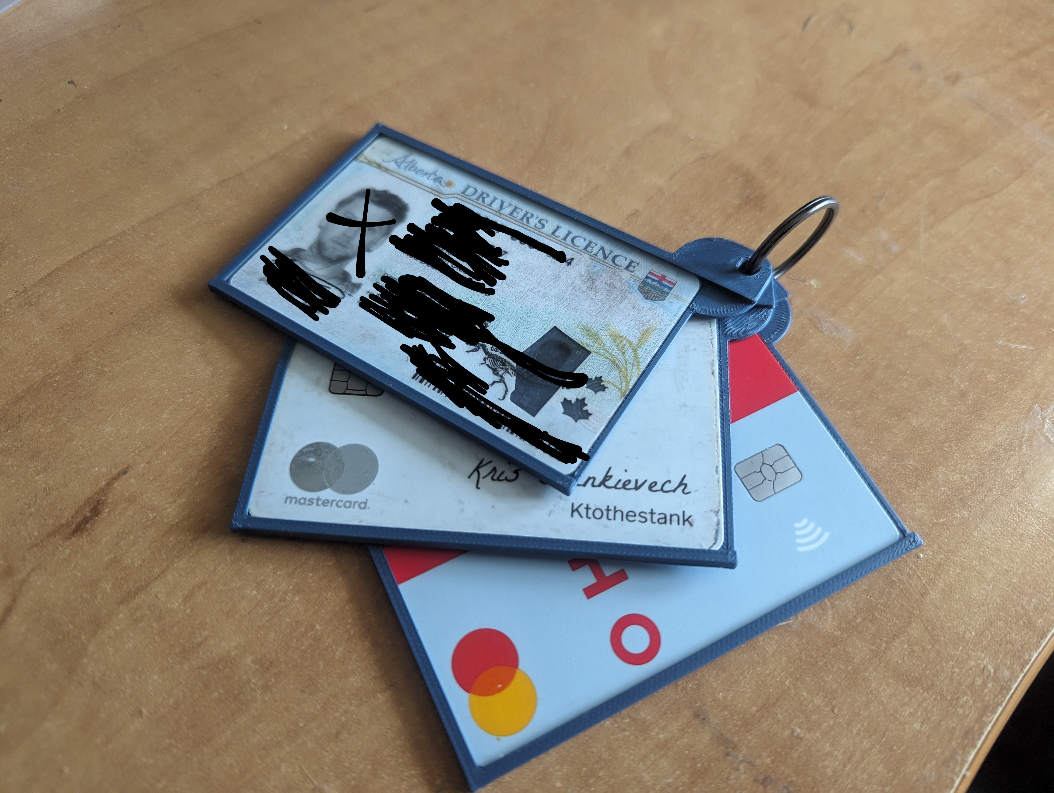 Travel Card Holder By K2thestank Download Free Stl Model