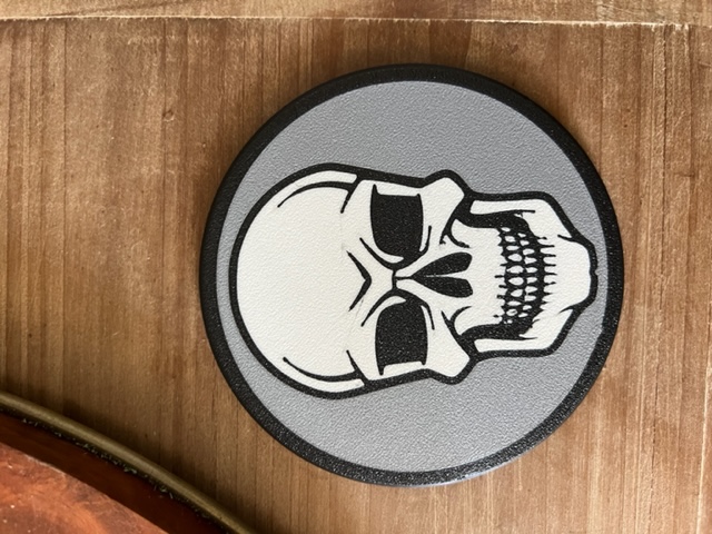 Skull Coaster by Aesth3tix | Download free STL model | Printables.com