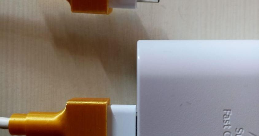 Charging cable protector 01 by Yashas m | Download free STL model ...