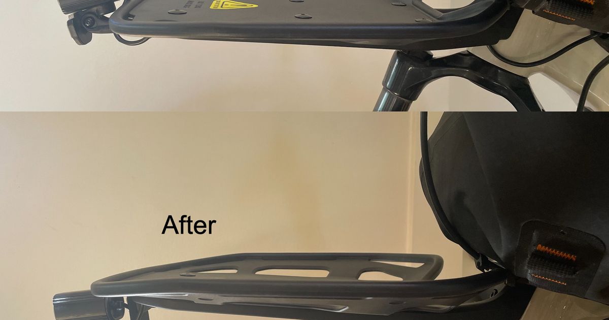 Specialized Front Rack Headlight Adapter by orangetruth | Download free ...