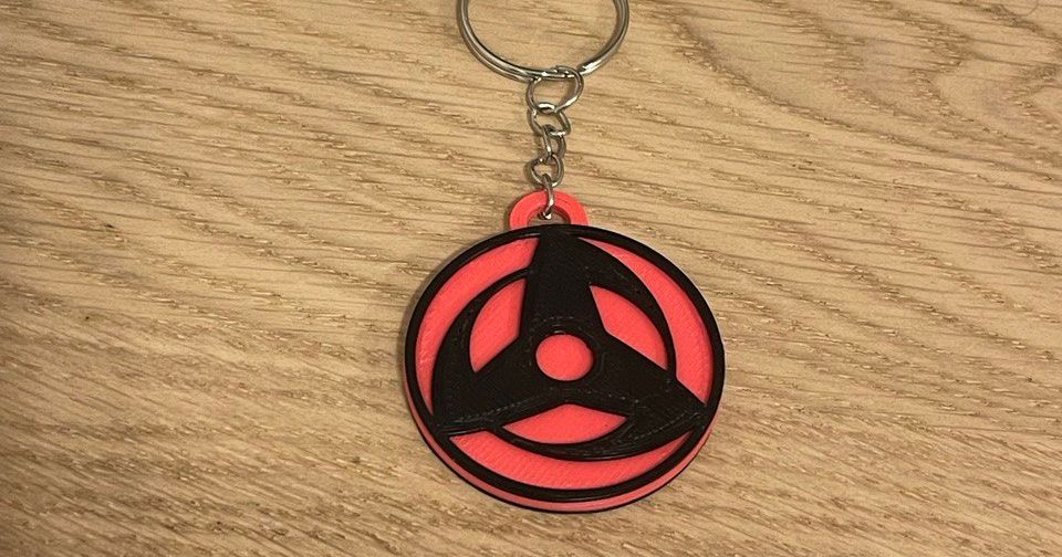 Kakashi Sharingan keychain by Amit | Download free STL model ...