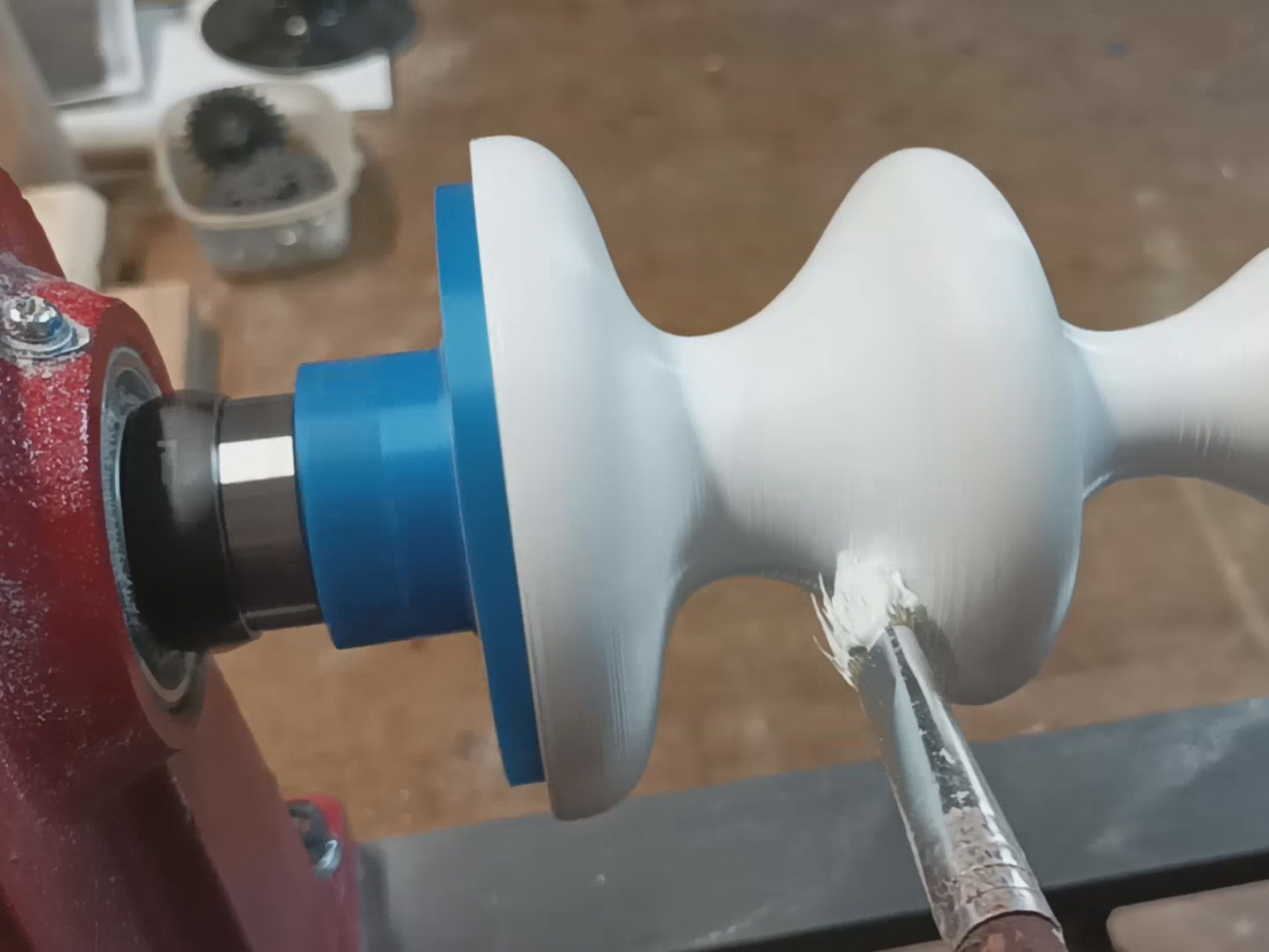 Finishing faceplate for woodturning lathe by Chris | Download free STL ...