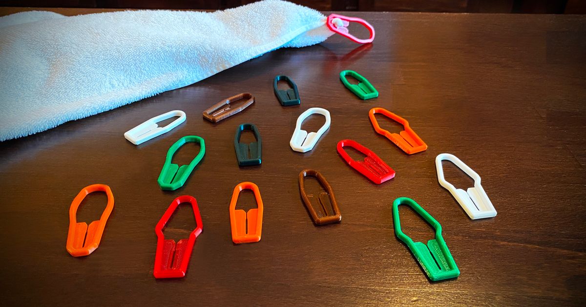 Towel loop by Dušan | Download free STL model | Printables.com