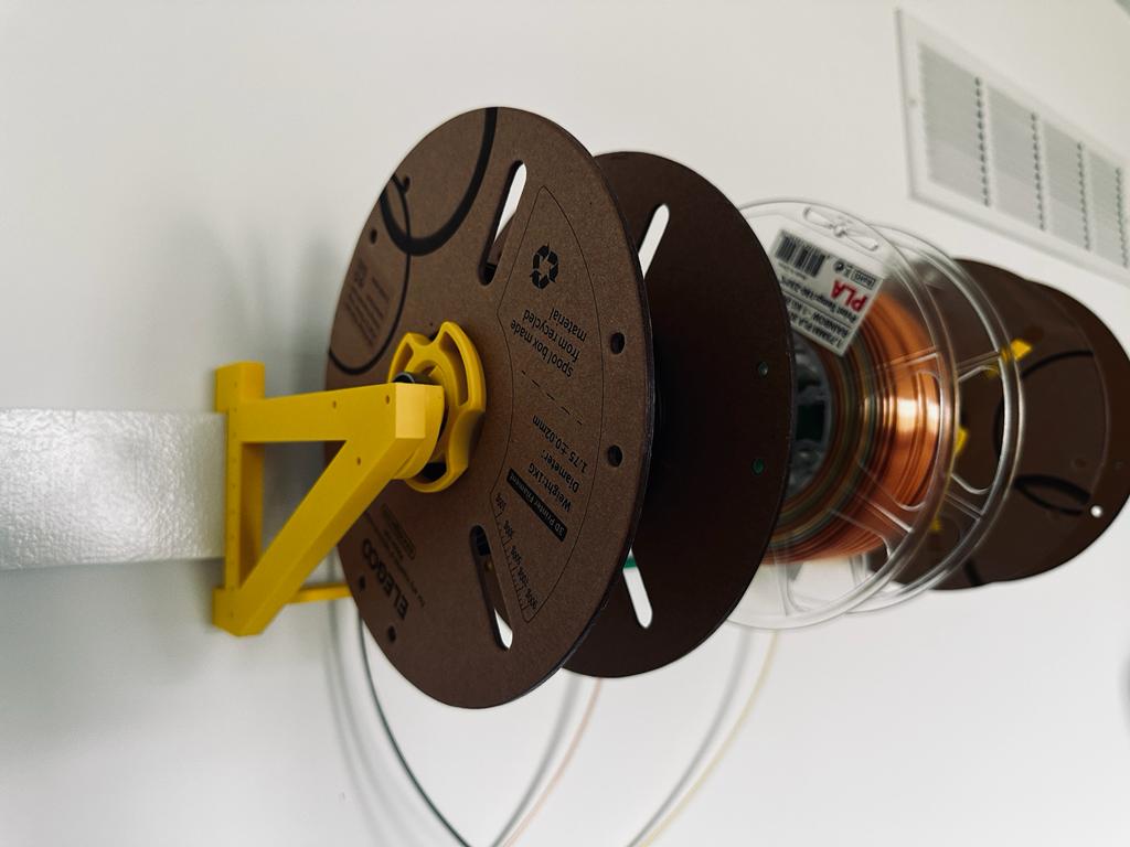 Simple French Cleat Filament Spool Holder by Anefecious | Download free ...