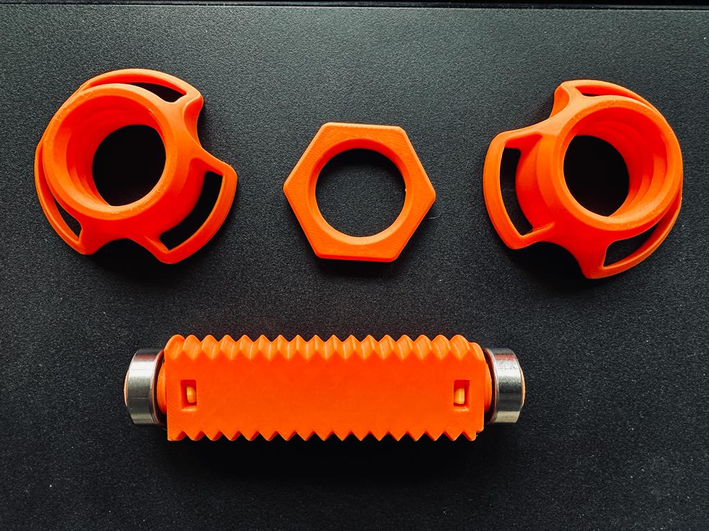 Simple French Cleat Filament Spool Holder by Anefecious | Download free ...