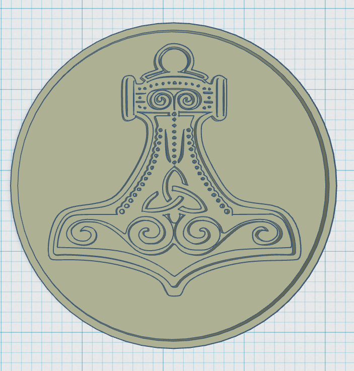 Viking Symbols Coaster 03 by Peter Ennist | Download free STL model ...