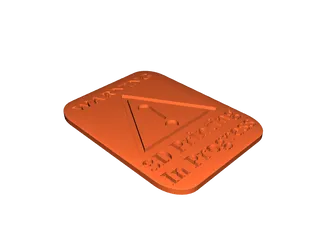 3D Printing Warning Sign by ConnorPrints | Download free STL model ...