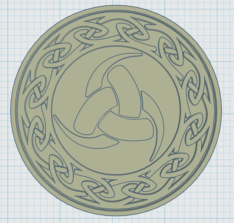Viking Symbols Coaster 05 by Peter Ennist | Download free STL model ...