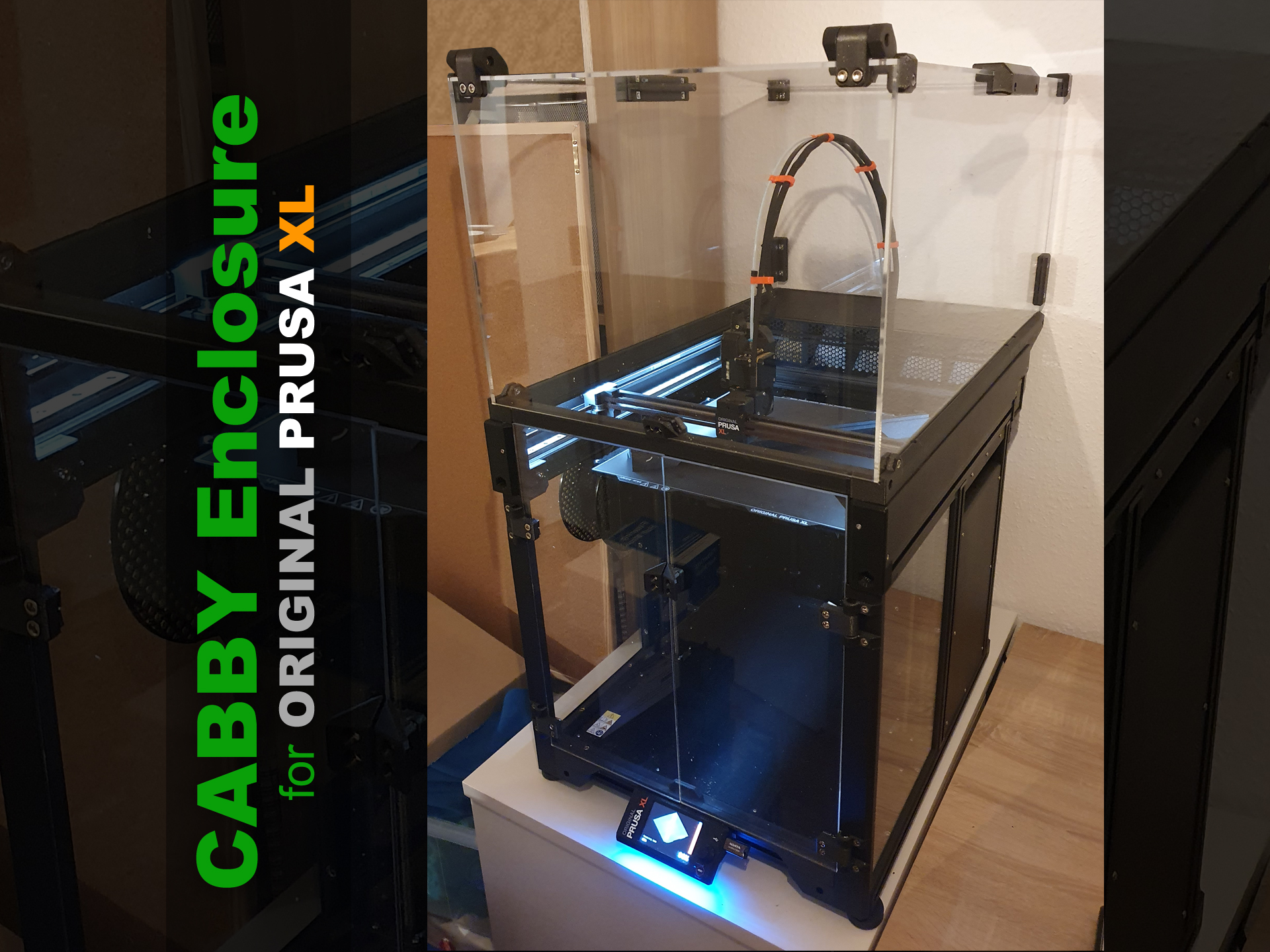 CABBY Enclosure for Original Prusa XL by stevQ | Download free STL ...