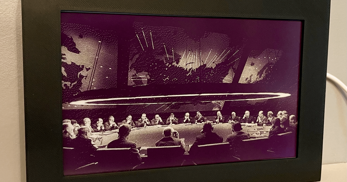 Inky Impression 7.3 e-Paper frame/case by Brandon | Download free STL ...