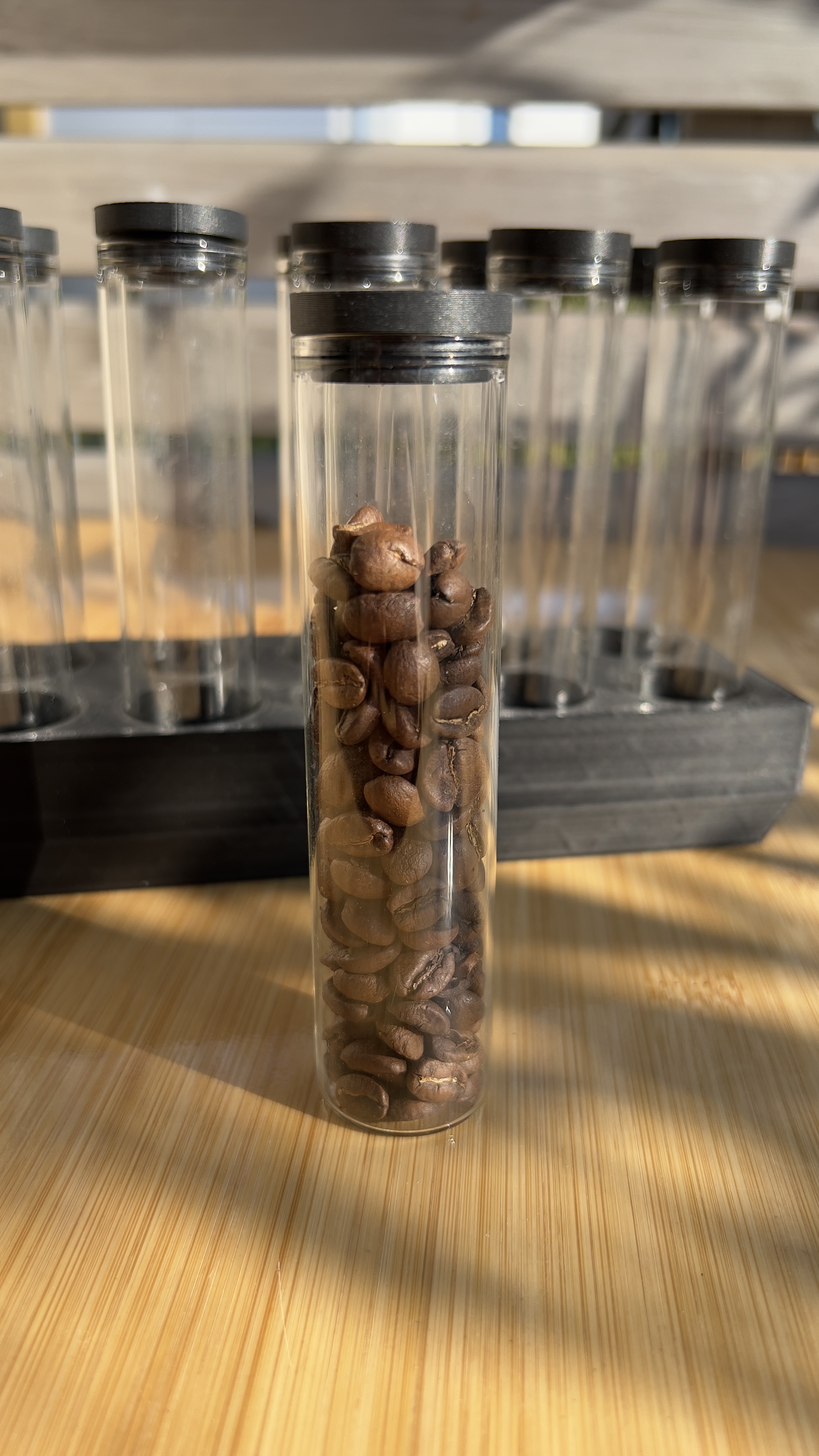 Coffee Bean Tube Cap by Panikraum | Download free STL model ...