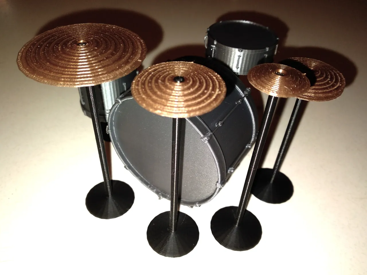 Dollhouse Drum Kit by MadP 3D | Download free STL model | Printables.com