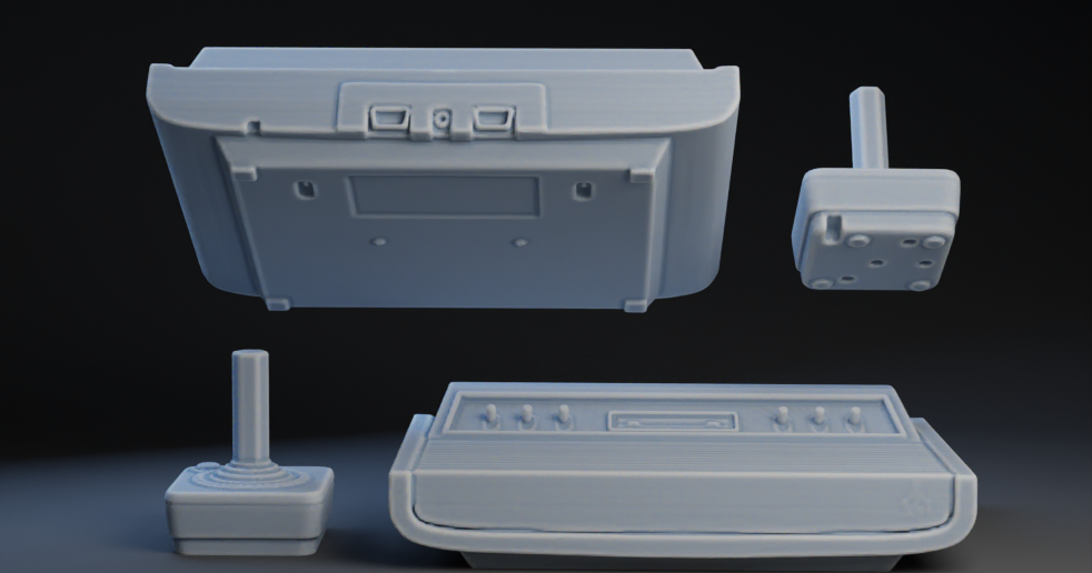 Doll House Atari 2600 by Peter Farell | Download free STL model ...