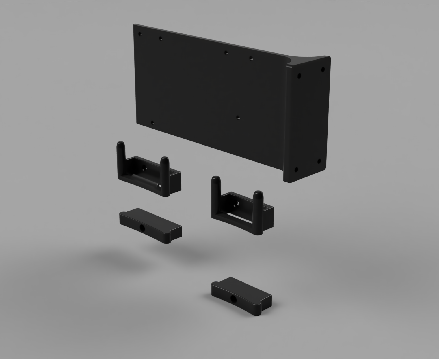 Fluke 87V and 177 Wall-Mount Brackets with Optional Stud Mount by ...
