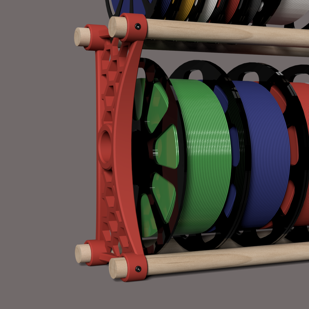 Filament Storage - Free Standing by JohnMartin | Download free STL ...