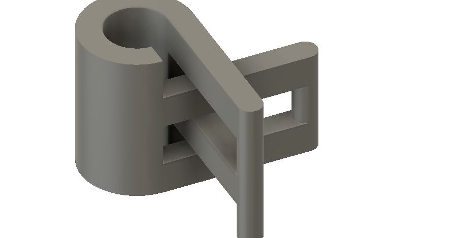 Rod & hose Clamp by LostMFG | Download free STL model | Printables.com