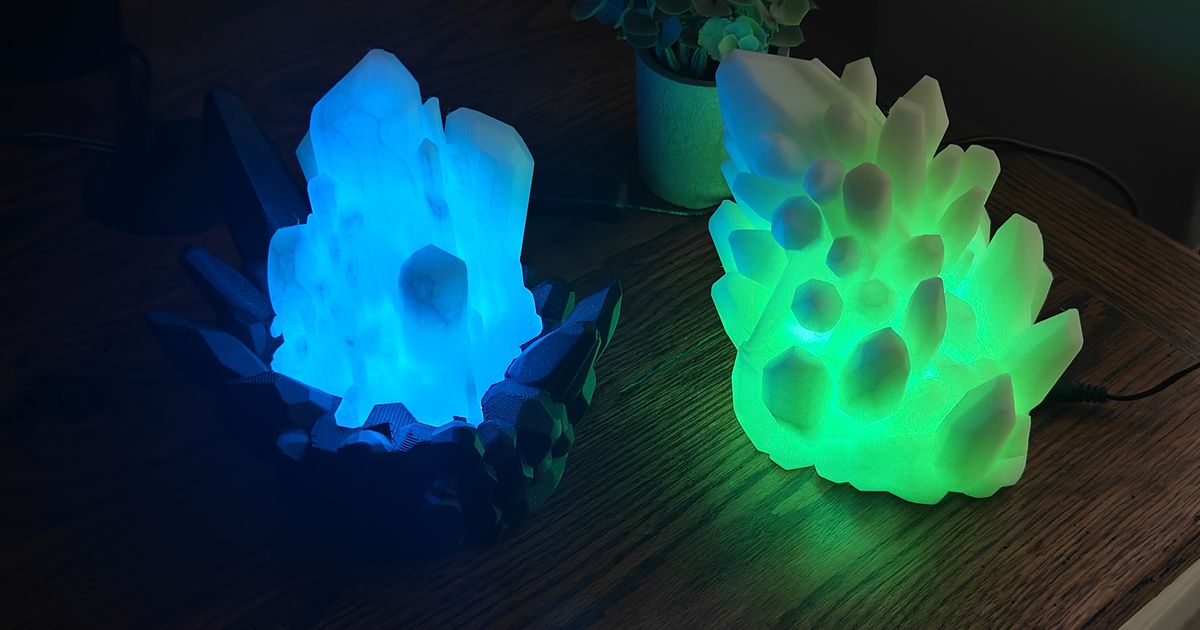 Glow in the Dark Crystal Night Lights! Self-emissive and lighting! by ...