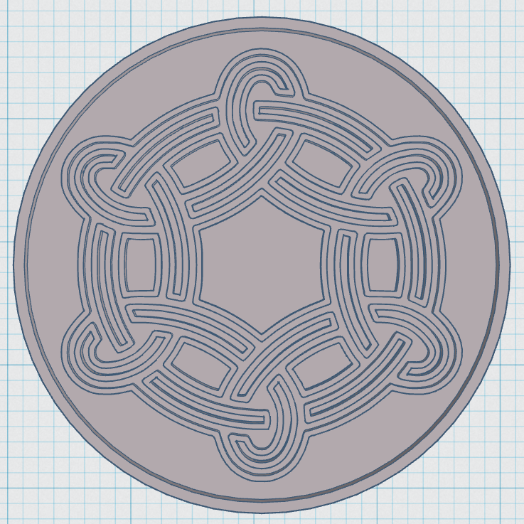 Viking Symbol Coaster 17 by Peter Ennist | Download free STL model ...