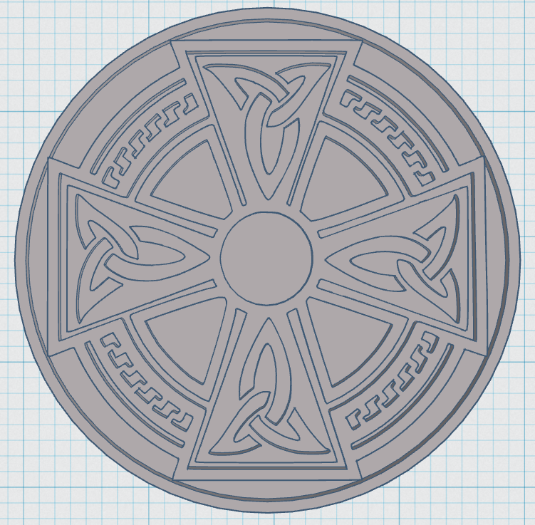 Viking Symbol Coaster 20 by Peter Ennist | Download free STL model ...