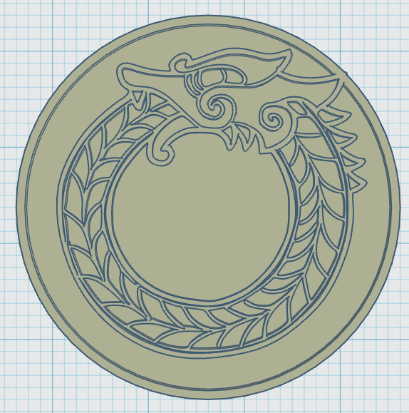 Viking Symbol Coaster 21 by Peter Ennist | Download free STL model ...