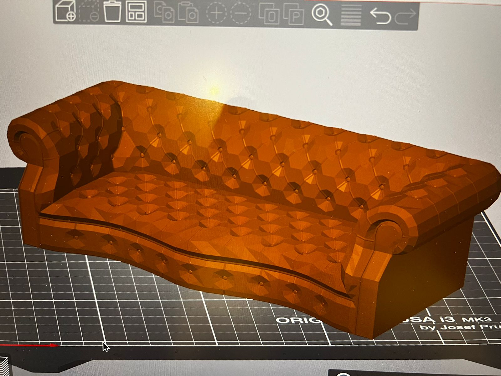 Elegant Couch by 3DLAB | Download free STL model | Printables.com