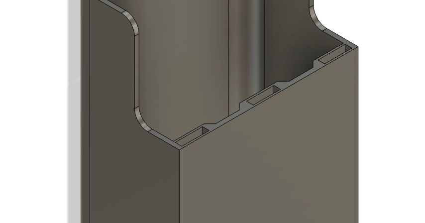 Magnetic Poop Chute Bambu Lab P1P P1S X1 by DanielNagai6 | Download free STL model | Printables.com