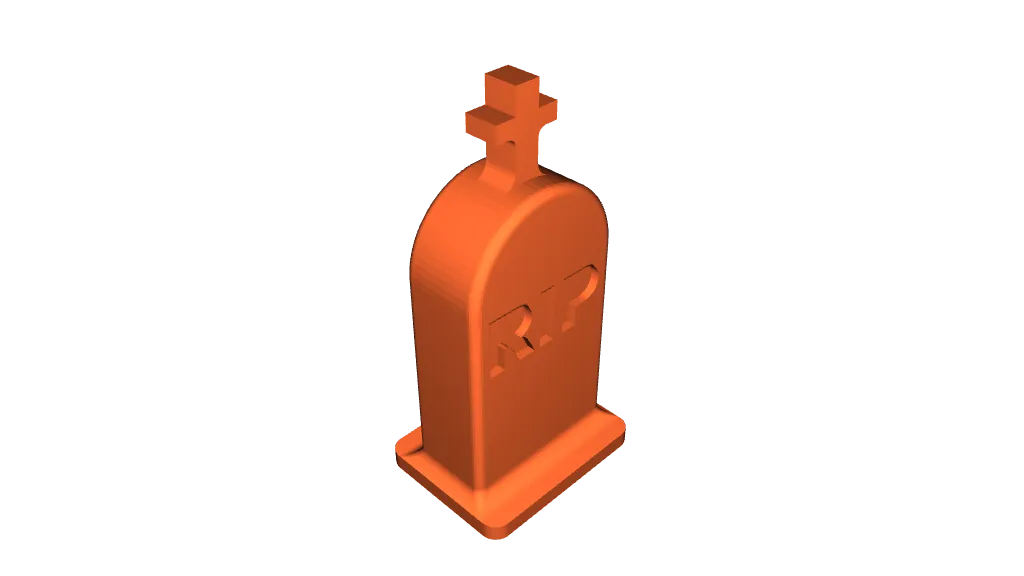 Lapida (Gravestone) Halloween by Auri3D | Download free STL model ...