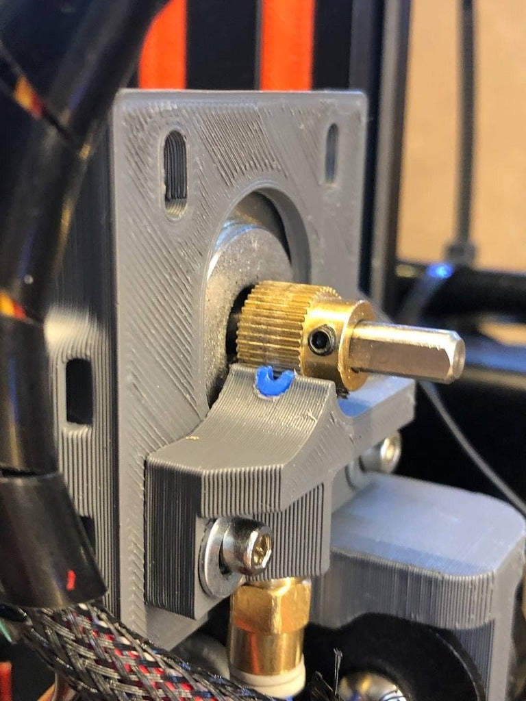 EXTRUDER MOD - FLEXIBLE FILAMENT por _Rob3D | Descargar modelo STL ...