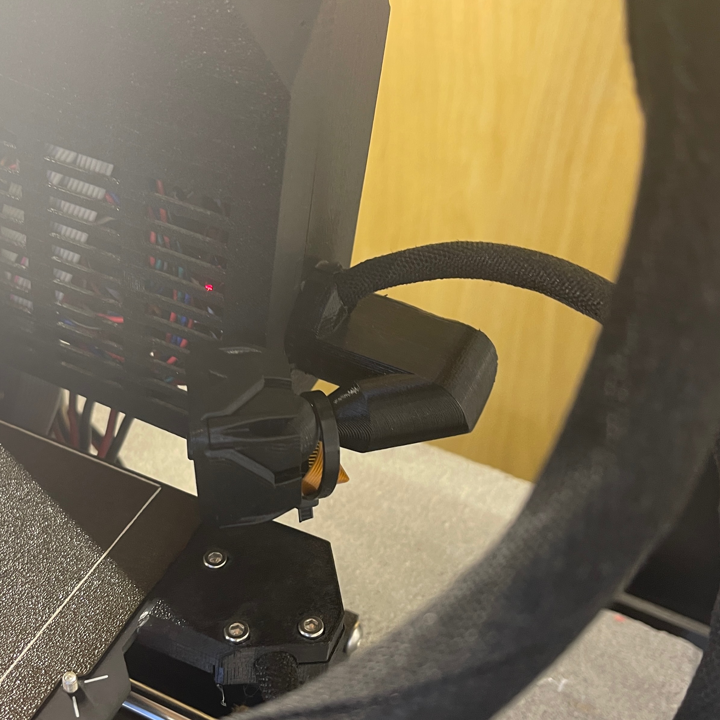 16mm ball-mount holder for RPi camera casing to be used with Prusalink ...