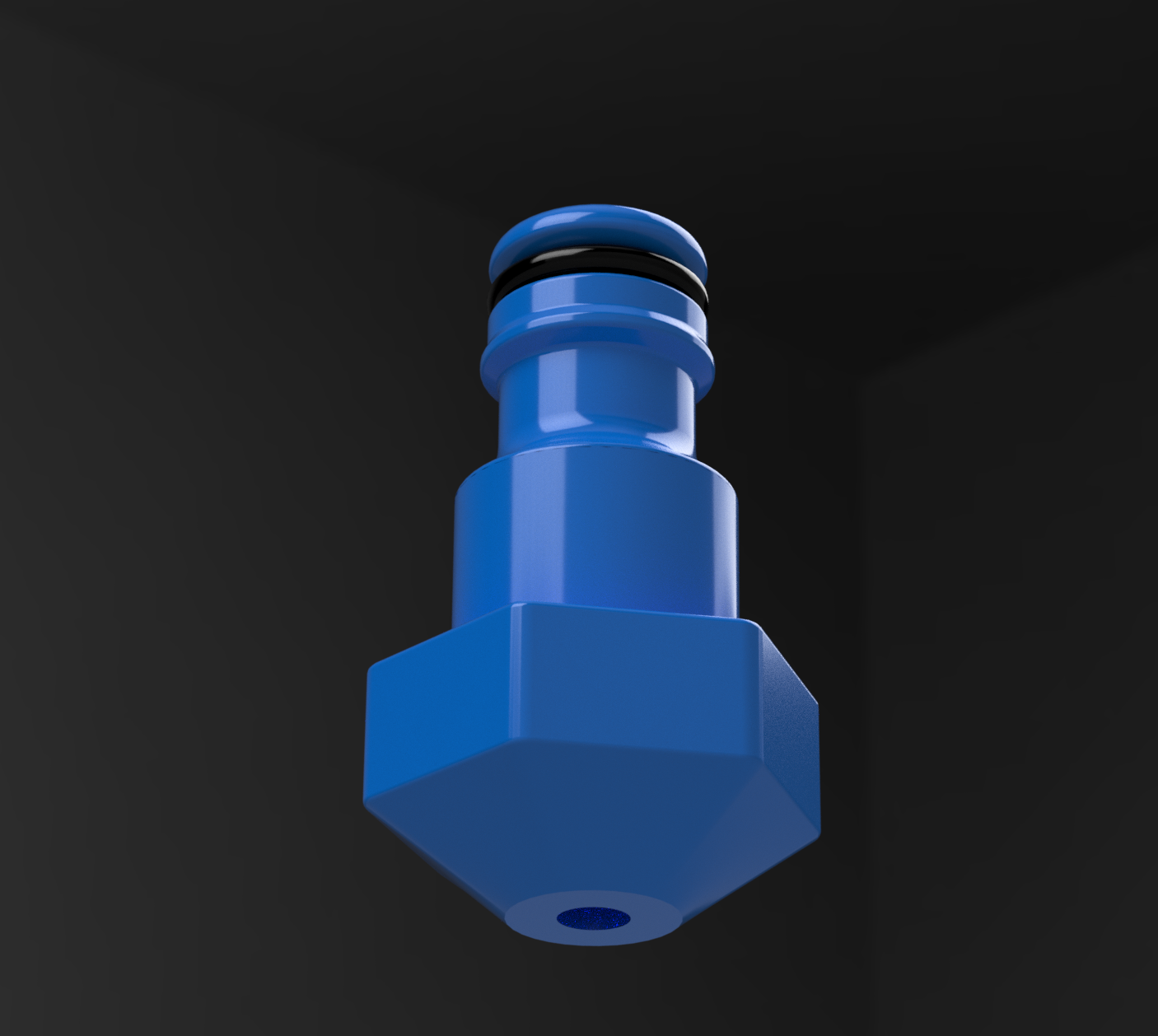 E3D V6 Gardena System Watering Nozzle by MakerTom | Download free STL ...