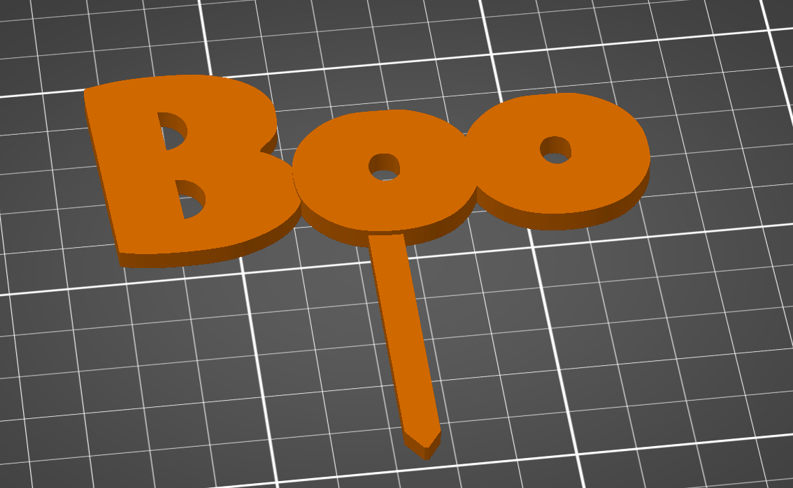 spooky BOO by johny haky | Download free STL model | Printables.com
