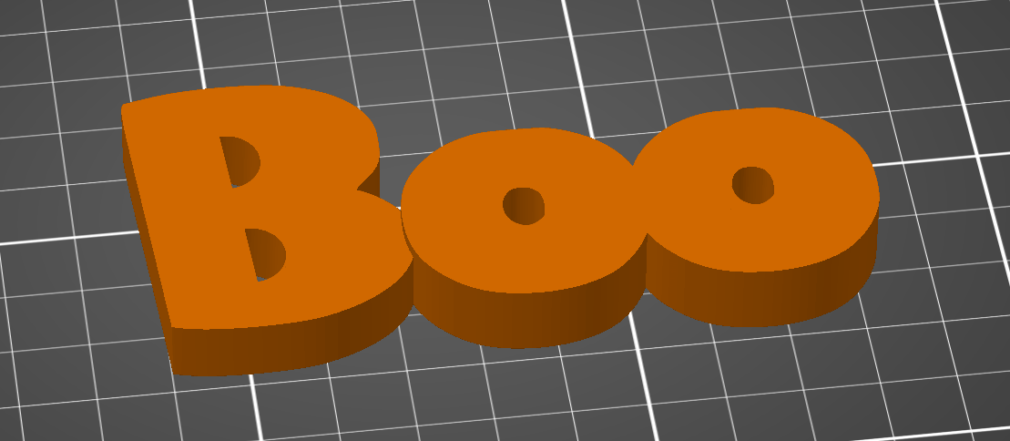 spooky BOO by johny haky | Download free STL model | Printables.com