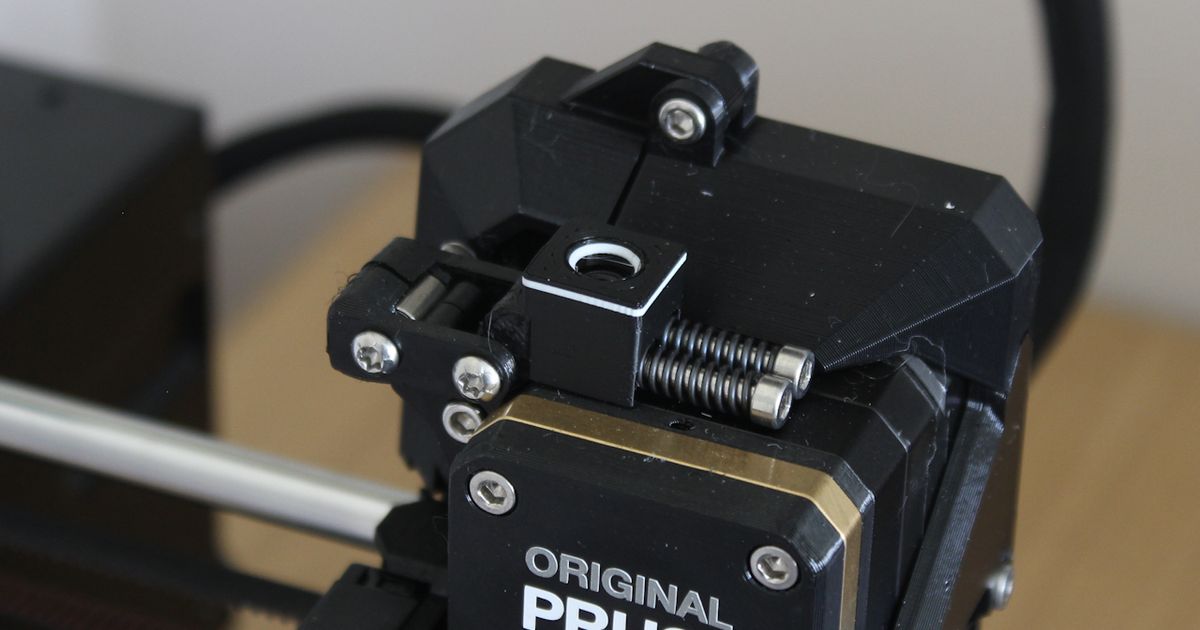 Nextruder Filament Guide by nosmarb | Download free STL model ...