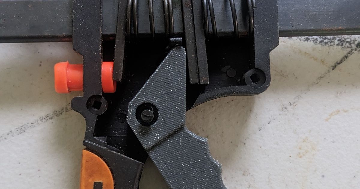 Trigger Clamp/Ratcheting Clamp/Slide Clamp Handle by RedStar3DP ...