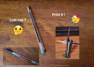 pen cap by NOSTRADAMU S | Download free STL model | Printables.com