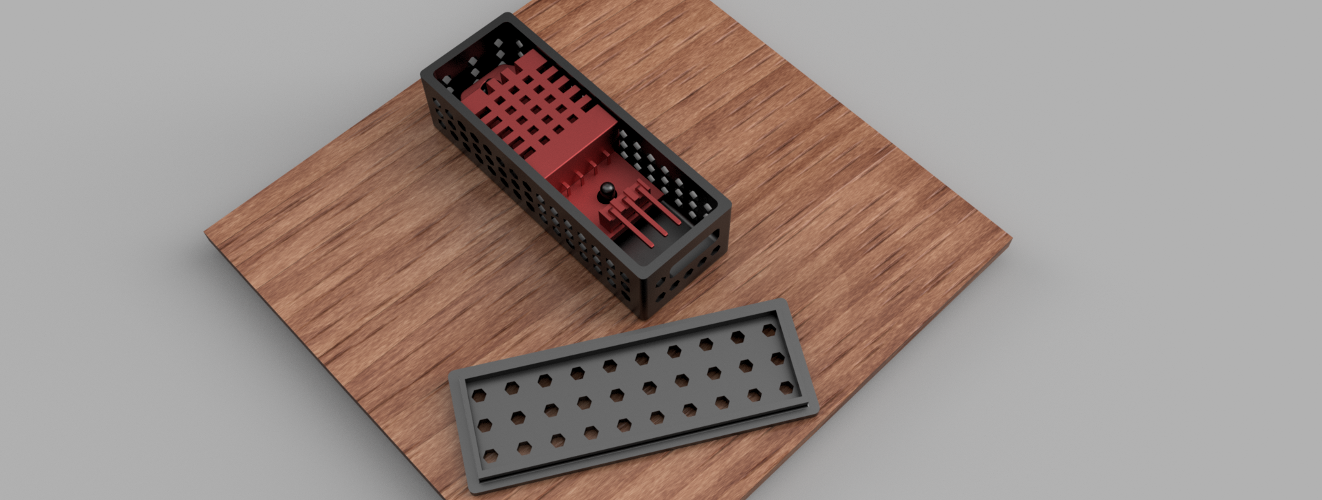 Temperature sensor DHT22 case by DavidK | Download free STL model ...