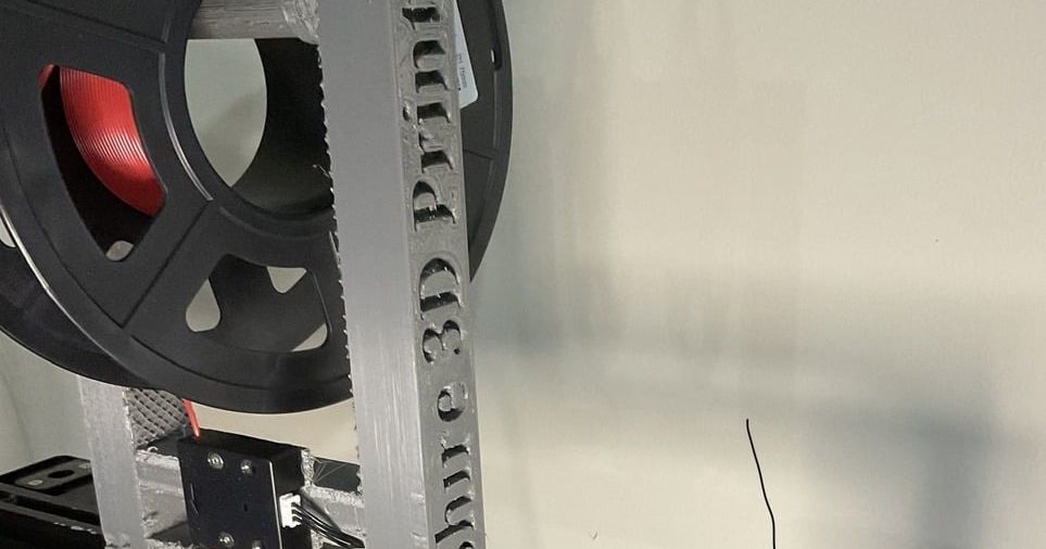 Creality Vertical Spool and Sensor by Shire 3D | Download free STL ...