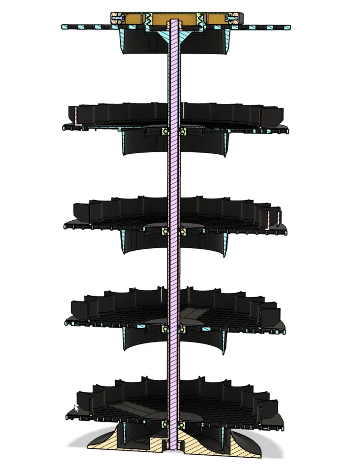 Paint carousel by Legufix | Download free STL model | Printables.com